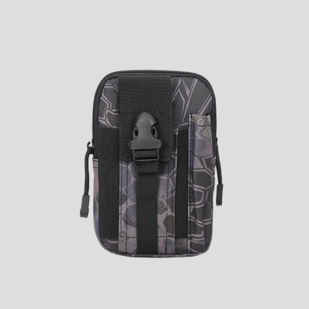 Tactical Small MOLLE Pouch - Black Python – Steel Mule®
