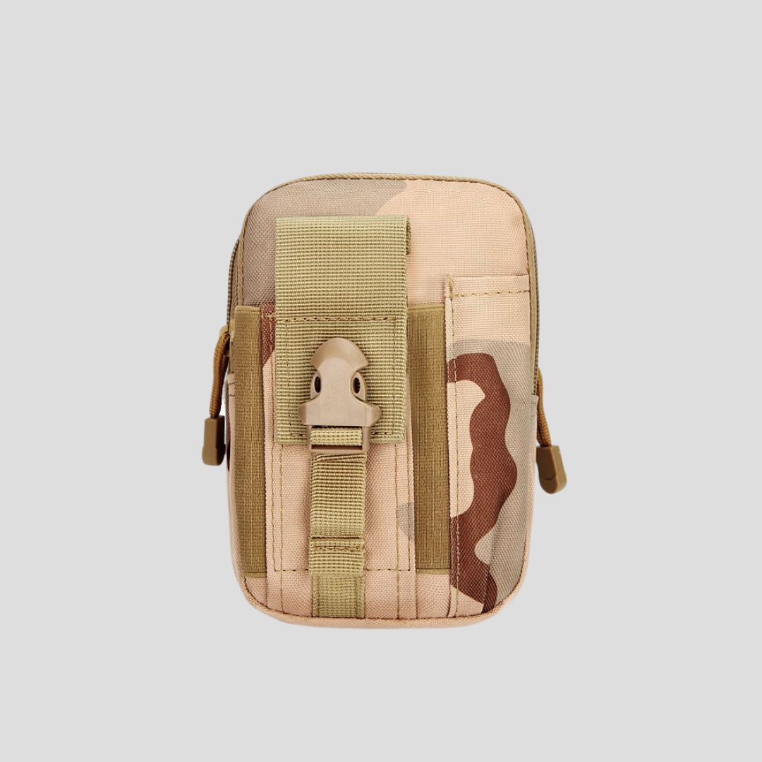 Tactical Small MOLLE Pouch - Desert – Steel Mule®